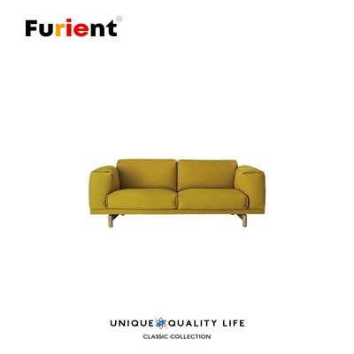 Furient设计师家具 rest 2-seater sofa/现代客厅双人位懒人沙发