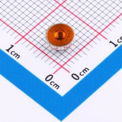 SMTSOM210BTR电路板表贴圆螺母柱PCB连接器M2x5.56xL1+1.53铜镀锡