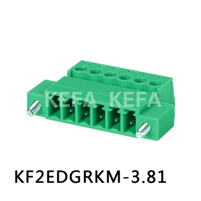 科发2EDGRKM-3.81mm插拔式PCB接线端子排2EDGKRM
