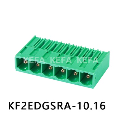 科发2EDGSRA(B)间距10.16mm大功率插拔式PCB接线端子连接器