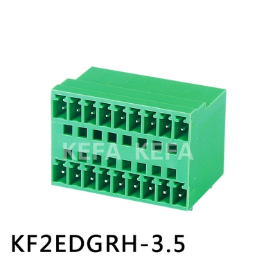 插拔式PCB双层接线端子 KF2EDGRH-3.5 间距3.5MM 厂家直销 科发