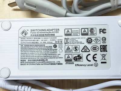 正品福佳FUJIA电源适配器12V4A探测仪LED显示器屏12V4000MA充电器