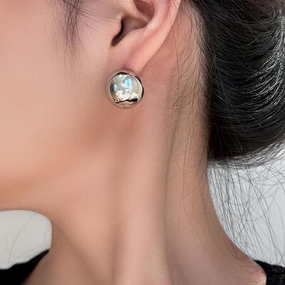 欧美风金属女高级感耳环