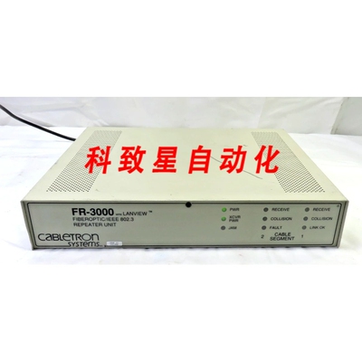 工业配件CABLETRON SYSTEMS FR-3000 LANVIEW 光中继器