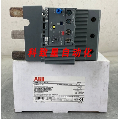工业配件E140DU-140过载继电器50-140 A CLASS 10E/20E/30E 1SAX3