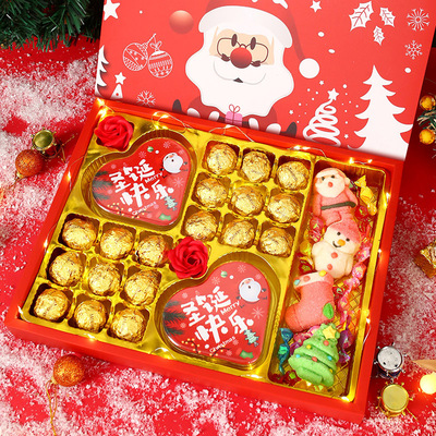 Christmas gift for girlfriend chocolate gift box圣诞节礼物