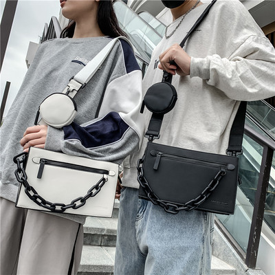 Crossbody bag, men's trendy brand, street trendy backpack