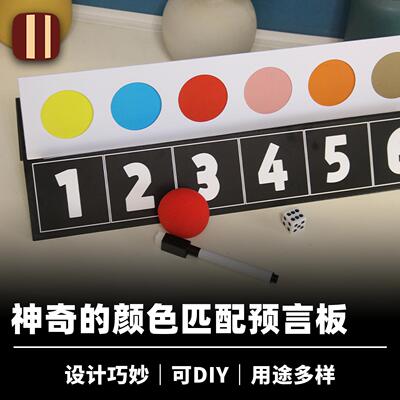 培根魔术心灵颜色数字板