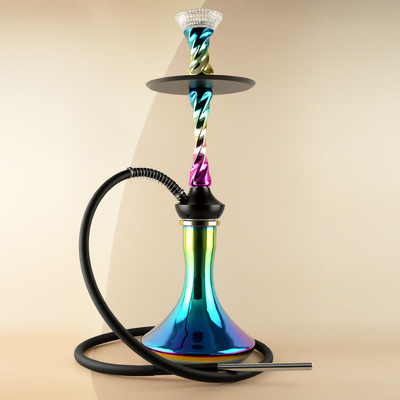 轻奢炫彩螺旋阿拉伯水烟壶套装