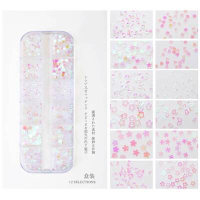 Nail art jewelry New shaped cellophane candy paper