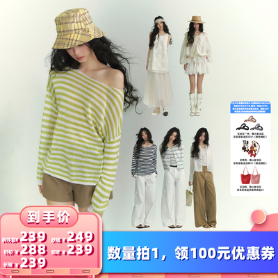 【所有女生的衣橱直播间】SOMESOWE 两件套/衬衫/短裙/长袖/纱裙