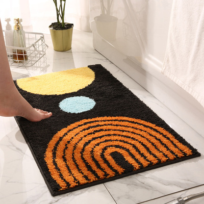 New floor mat with water absorption and anti slip properties