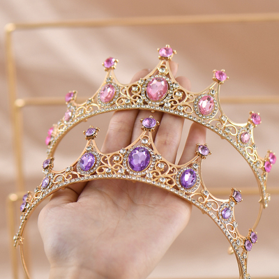 儿童发饰水钻公主头箍王冠