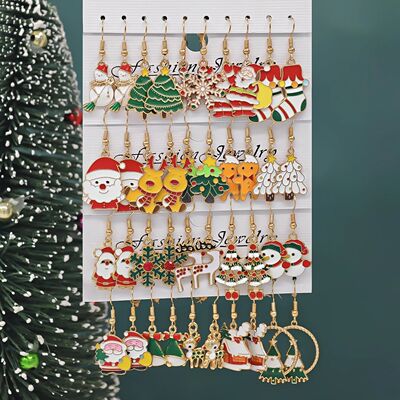 30/40pcs New Christmas Set Cross border Hot Selling Cartoon