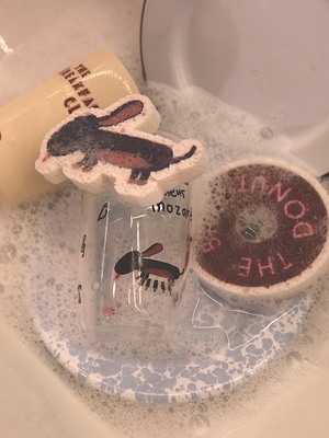 早餐俱乐部木浆棉抹布可爱童趣