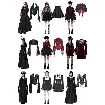11.7DARK IN LOVE秋季新款暗黑哥特朋克衣服集合