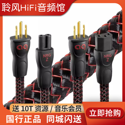 Audioquest/线圣 NRG-Y3 Z3 Y2电源线解码耳放HiFi音响CD机功放线