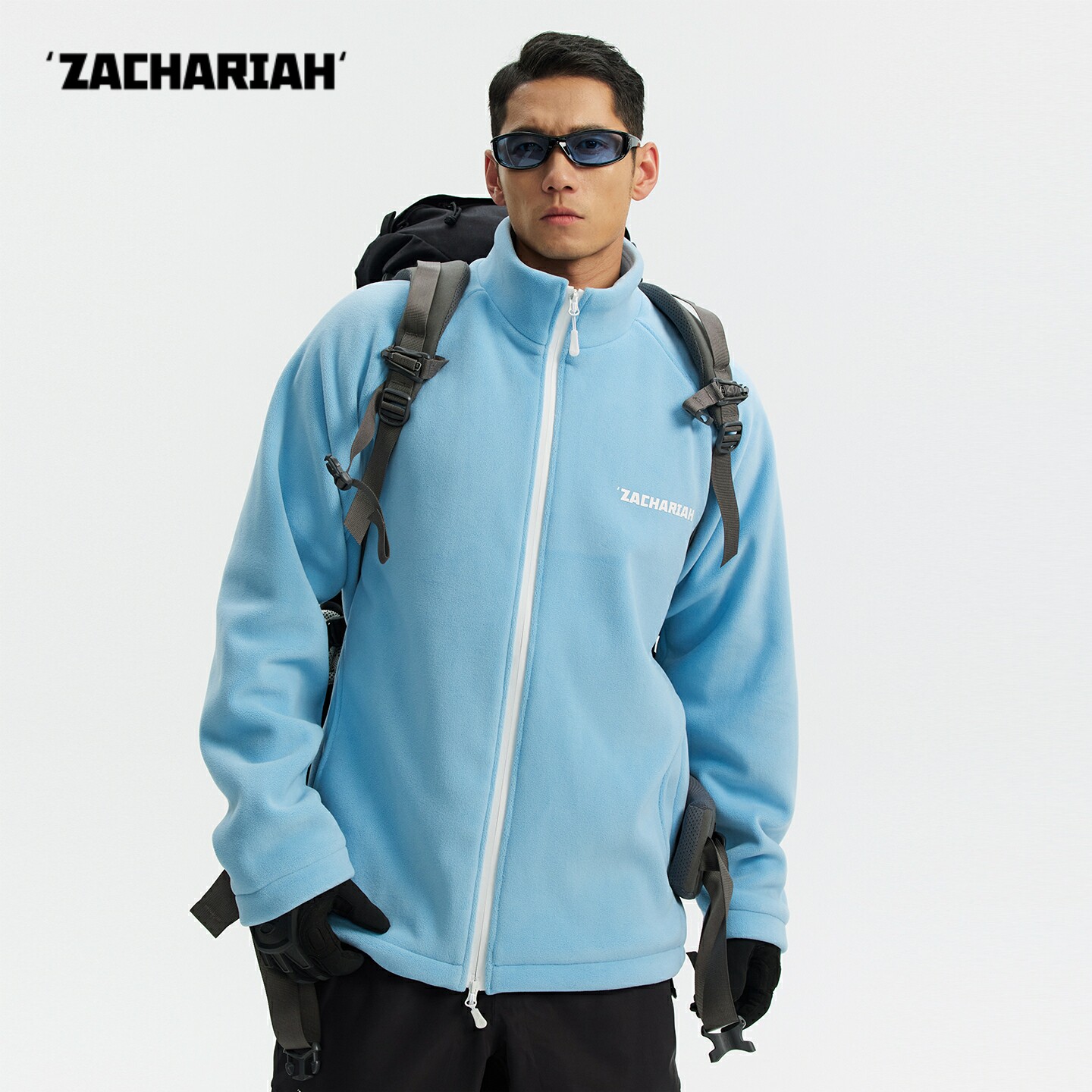 ZACHARIAH【蓝莓椰椰】奥粒绒滑雪内搭抓绒保暖中间层冲锋衣内胆