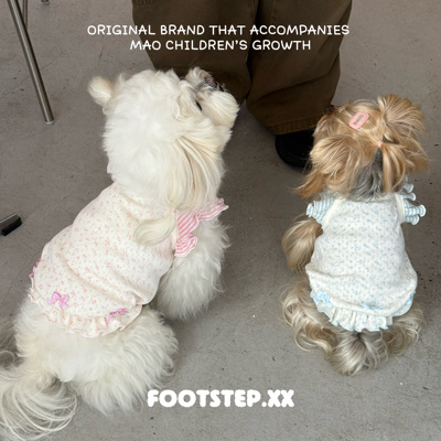 靴靴FOOTSYEP｜春秋猫咪狗狗衣服条纹毛衣泰迪比熊约克夏秋天可爱