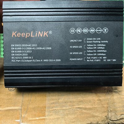 询价正品keepLiNK工业交换机 KP-9000-65-8可维修