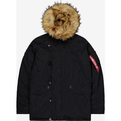 代购Alpha Industries阿尔法工业男士夹克保暖防风加绒毛领冬季