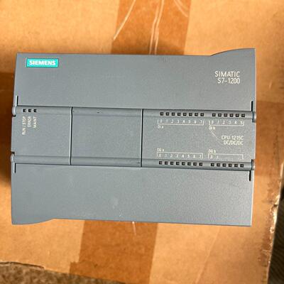 议价S7-1200 1215C DC/DC/DC CPU模块 工控自动化控制模块维修