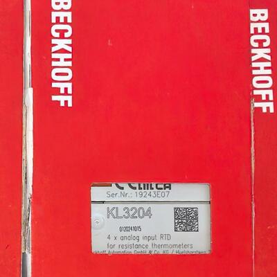 议价KL3204 EL3204 模块 倍福工控模拟量输入自动化配件维修
