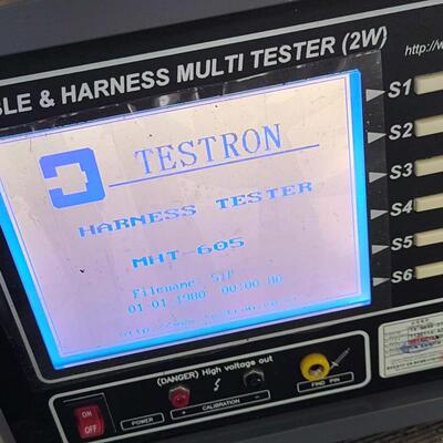 议价MHT-605 TESTRON线材测试仪 多功能线束检测仪器维修