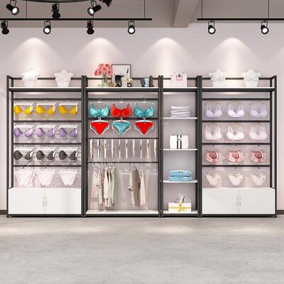 内衣架展示架文胸内裤货柜架展示色服金装店子4357铺挂衣陈列架落