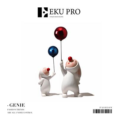 EKU PRO·童梦·高档轻奢创意气球家居摆件饰品桌面玄关 | Genie