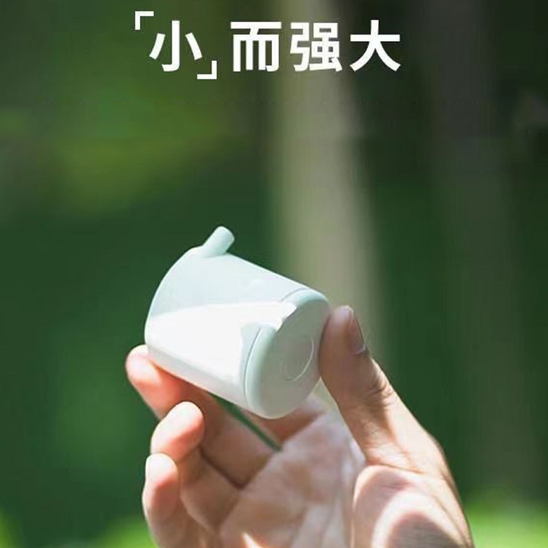 轻量迷你气垫牀打气机照明营地灯露营可携式挂包户外气垫充气装备