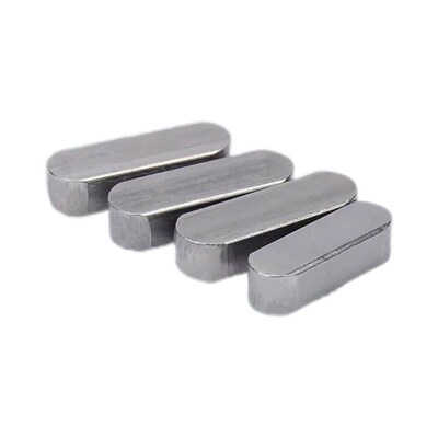 铁A3钢型平键h销GB1096铁圆头销子插销键条键槽销定位方键条轴肖