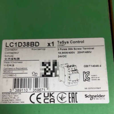 议价LC1D38BD直流接触器DC24V。LC1-D38B