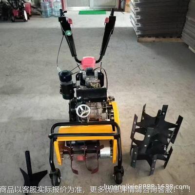50型6型驱除草乘坐0式自LFE走式除草四机 果园用草旋耕开除沟打草