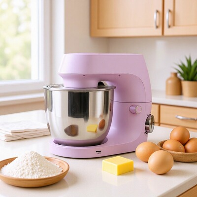 欧规厨师机和面机Stand Mixer 外贸跨境家用搅拌机打蛋器多功能