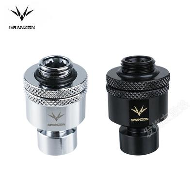 Granzon GD-X 万向接头 90度/45度 黑色/银色 分体式水冷接头