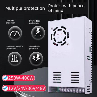 明威S-250/350/400W开关电源220至24V直流变压器12V36V48V模块