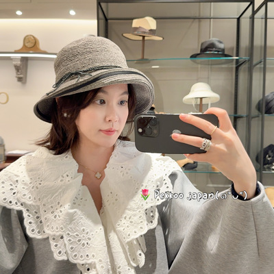 CA4LAKTZ02700编织遮阳渔夫草帽