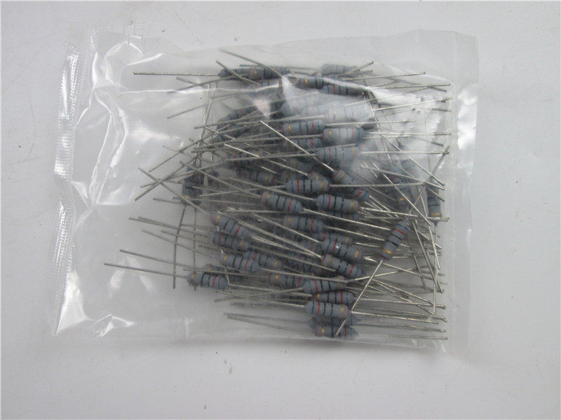 RJ16金属膜电阻器 1W 620欧 620Ω精度±5% 10只0.7元_虎窝淘