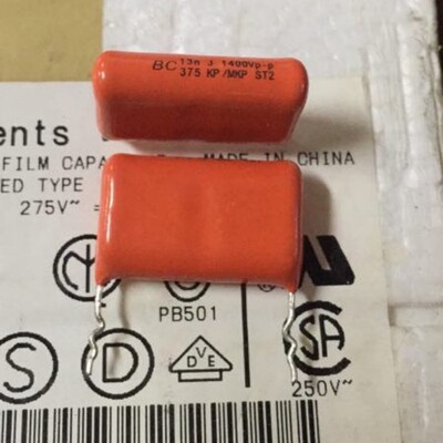 BC飞利浦CBB电容MKP KP375 133J 1400V  13nF 13N 133J 0.013UF