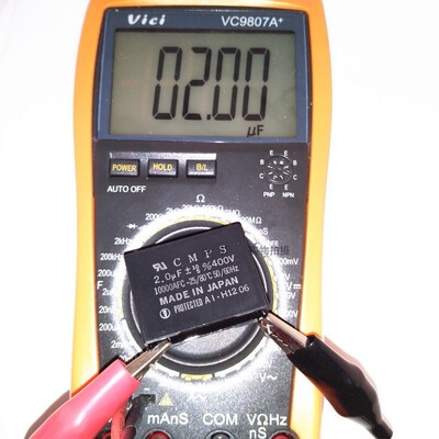 CMPS 2.0UF 400V 2uf PROTECTED 日本原装 电机马达启动电容