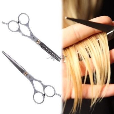 2Pc Hair Cutting Thinning Scissors Shears Barber