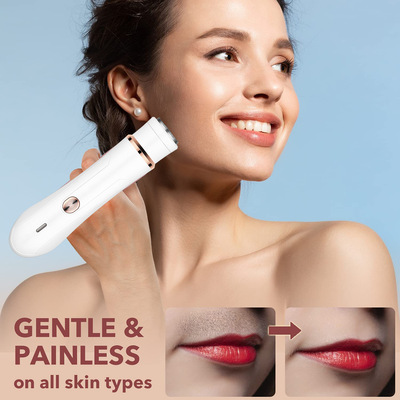 4-in-1 Women's Shaver USB Electric Eyebrow Repair女士剃毛器