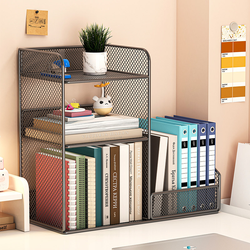 办公桌书架办公桌面收纳文件书本收纳盒办公室书桌置物架整理神器 - 小编推荐 - WePost 全民代运 - 马来西亚中国淘宝代运与集运专家