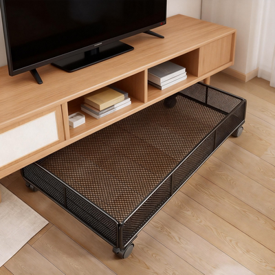 长方形猪羊槽玩具收纳盒电视柜下