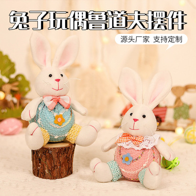 Easte Couple Bunny Doll Pendant Home Decoation Pendant Gift