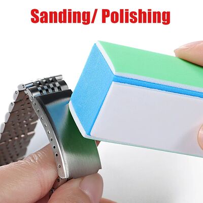 1/2/4pcs Watch Cleaner Rod 4 Sides Polishing Files Sanding