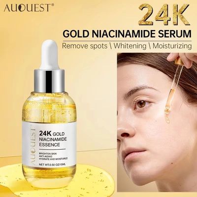 Niacinamide Face Serum 24K Gold Hyaluronic Acid Essence