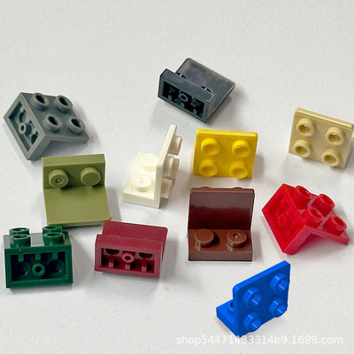 【50g】moc小颗粒99207 反向托架壁板兼容乐高1x2-2x2散件diy积木