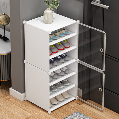 【守望者】简易鞋架子防尘家用鞋柜门口收纳柜大学生宿舍多层好看